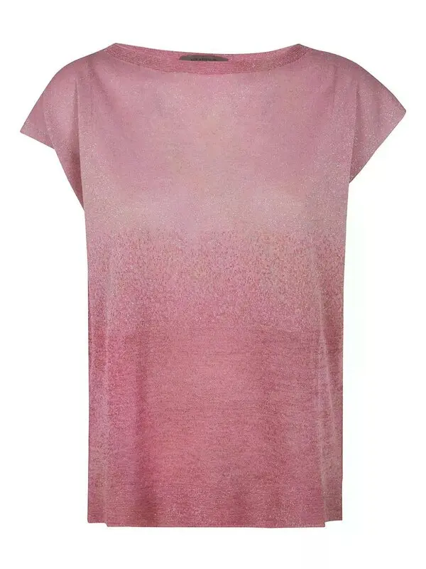 D.exterior Gradient-effect T-shirt - Pink
