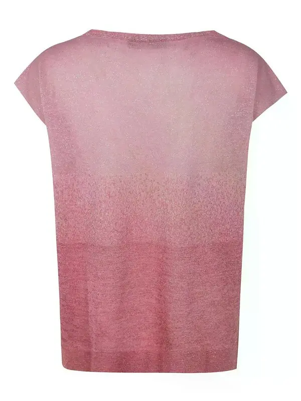 D.exterior Gradient-effect T-shirt - Pink