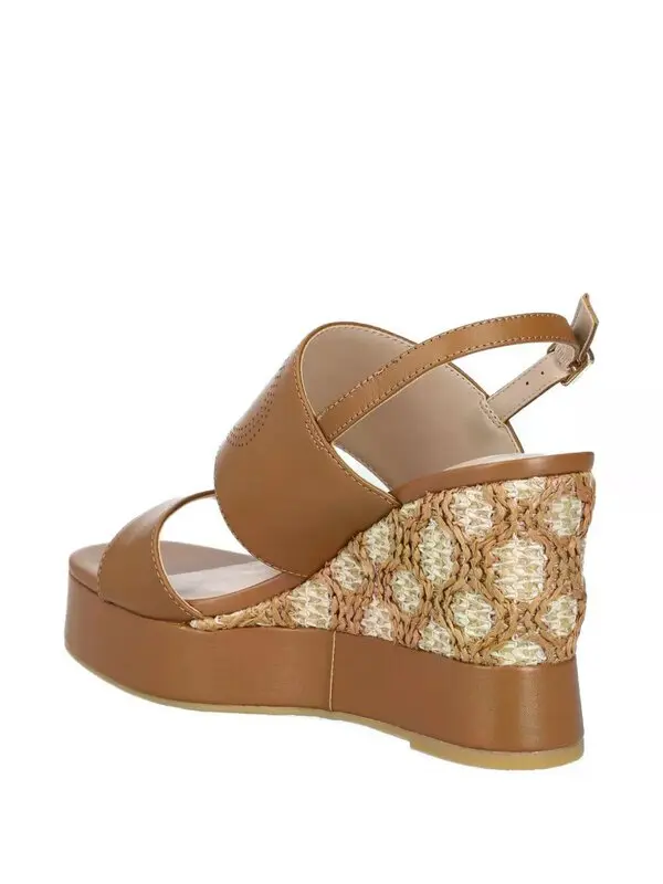 Liu Jo Braided Wedge Sandals