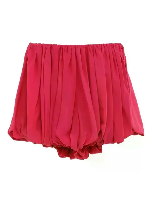 Chloé Silk Shorts - Red