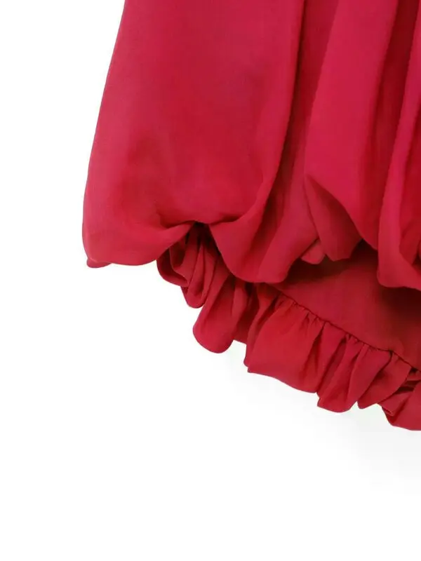 Chloé Silk Shorts - Red
