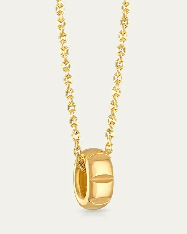 PAMELA ZAMORE 18k Yellow Gold Veda Pendant Necklace