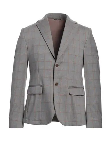 DANIELE ALESSANDRINI Blazer Size Polyester, Viscose, Elastane