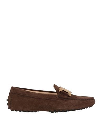 TOD'S Loafers Dark Size Leather - Brown