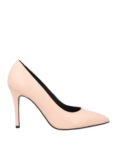 Emporio Armani Pumps In Leather - Blush
