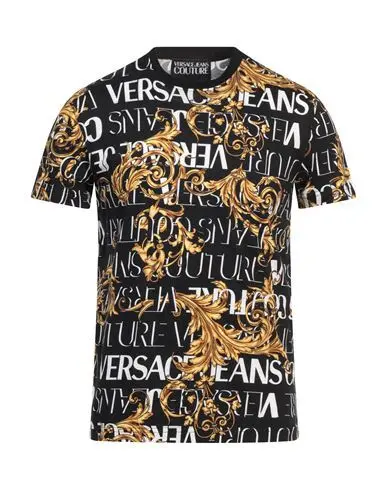 Versace T-shirt Size Cotton - Black