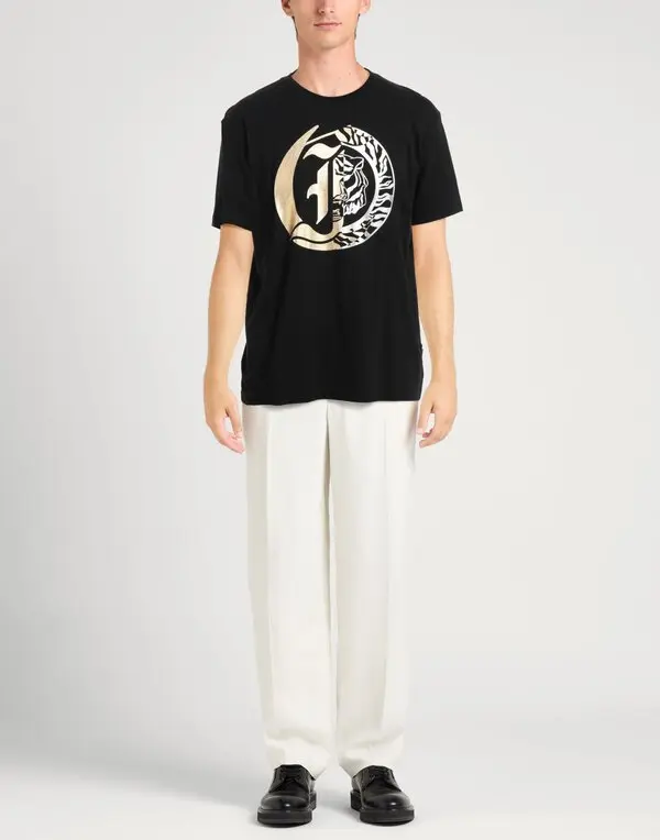 Just Cavalli T-shirt Size Cotton - Black