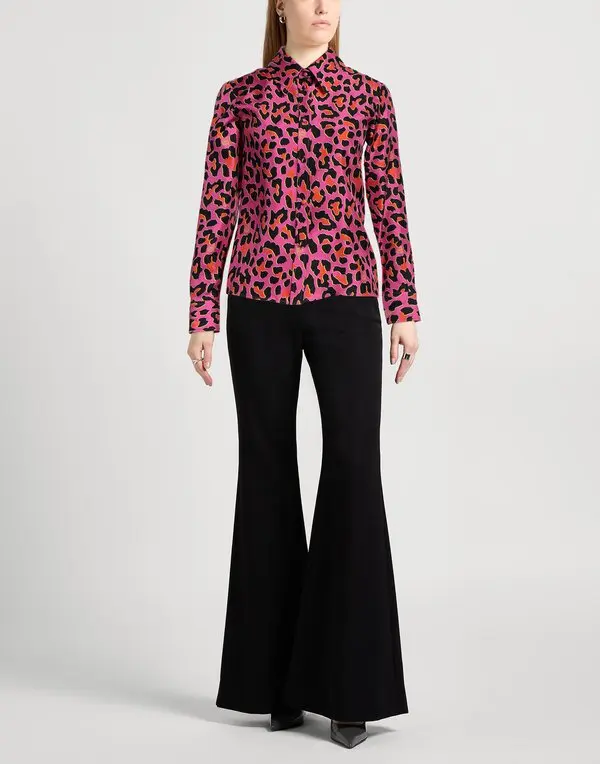 Emilio Pucci Shirt In Leopard-print Twill