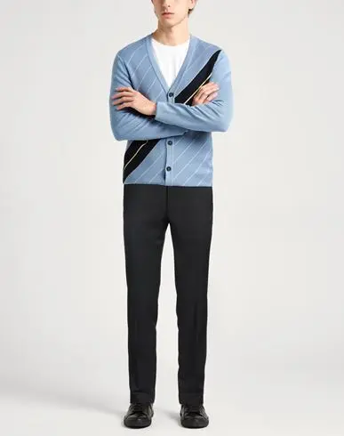 Canali Tailored Wool Pants - Grey