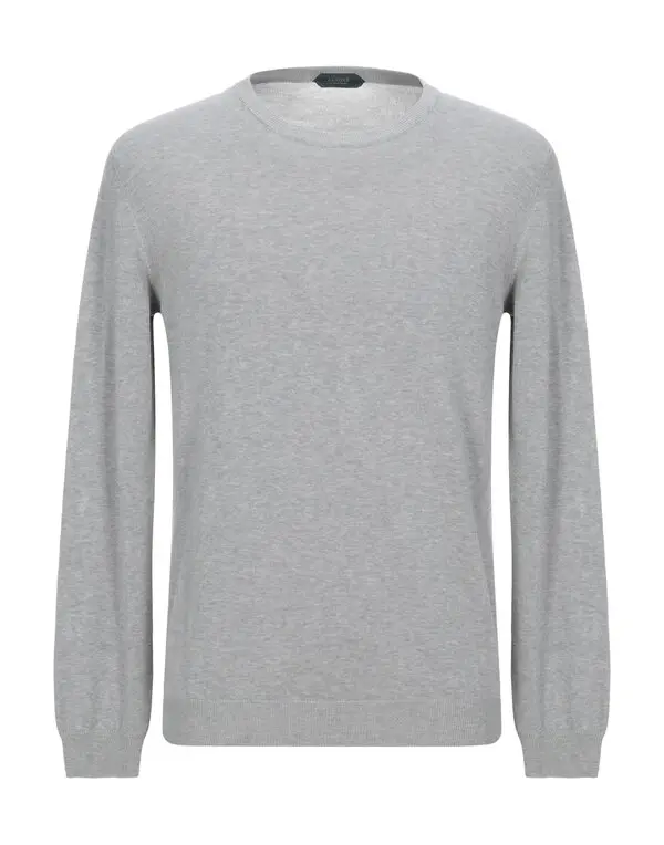 ZANONE Sweater Light Cotton - Light Grey