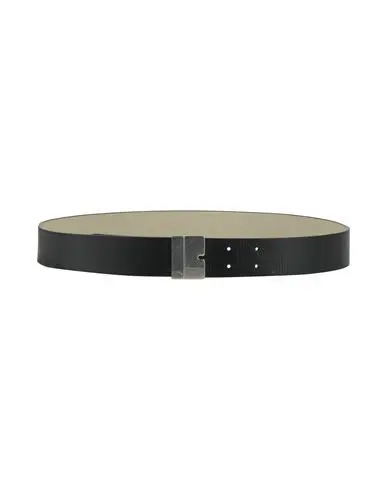Burberry Calfskin Leather Belt - Black