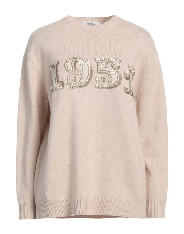Max Mara Wool And Cashmere Sweater - Beige