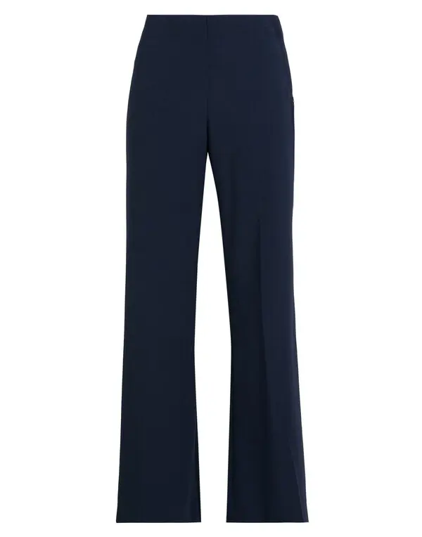OTTOD'AME Flared Crepe Trousers - Blue