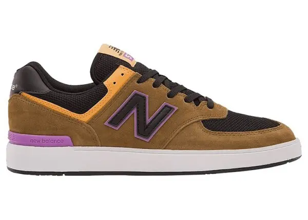 NEW BALANCE 574 Sneakers - Brown/black