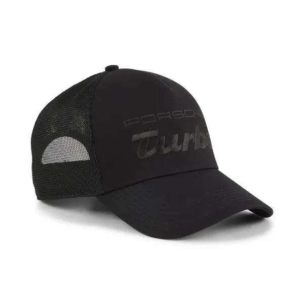 PUMA Porsche Legacy Trucker Cap - Black