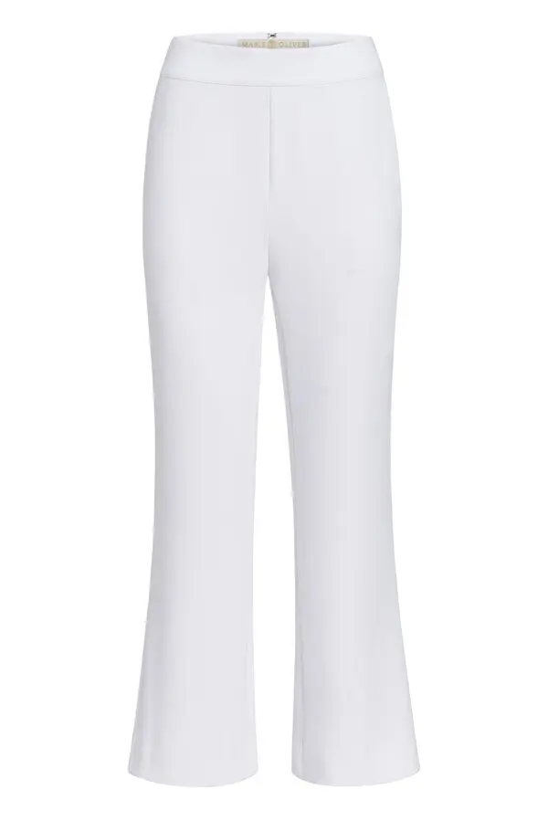MARIE OLIVER Mia Crop Pant - Bone