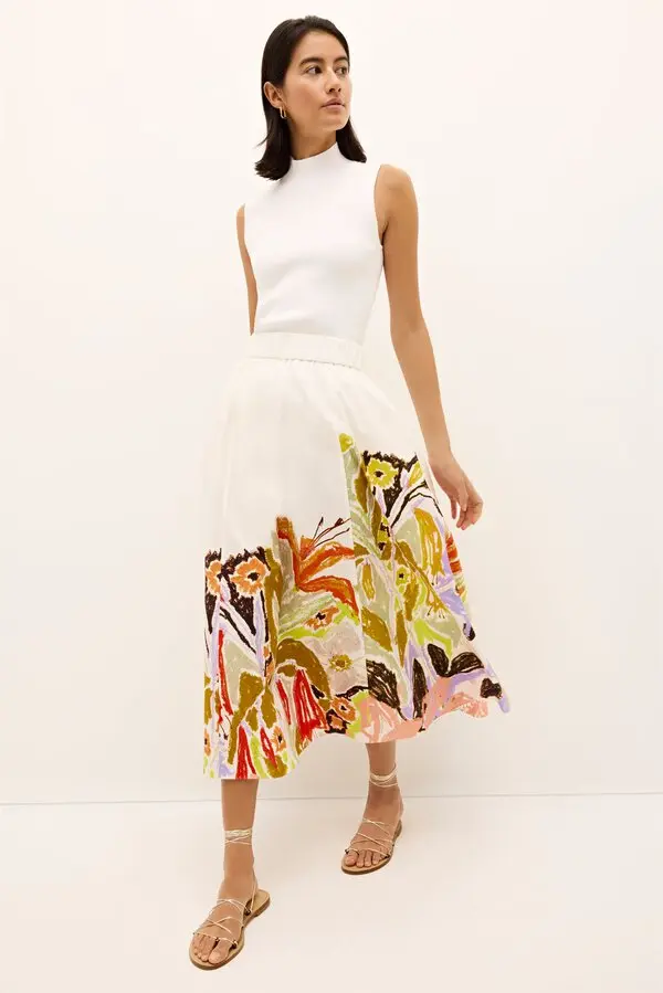 MARIE OLIVER Sasha Skirt - Bouquet