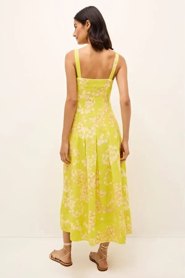 MARIE OLIVER Dixon Dress - Honeysuckle