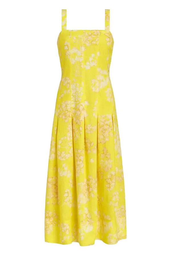 MARIE OLIVER Dixon Dress - Honeysuckle
