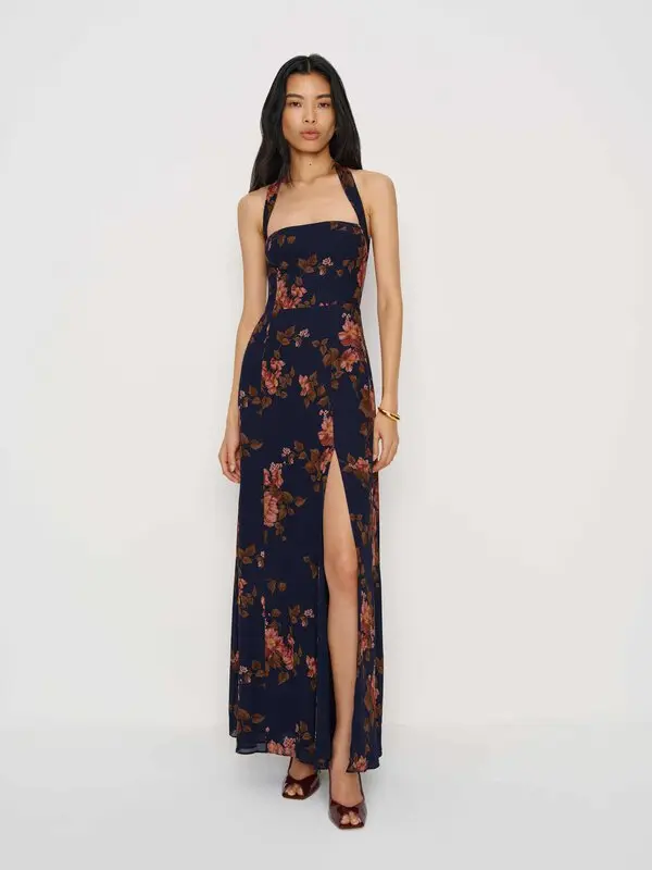 REFORMATION Jovelle Maxi Dress - Blue