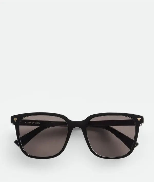 BOTTEGA  VENETA Bottega Veneta Square Sunglasses - Black/grey