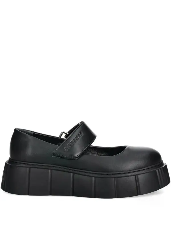 Inuikii Matilda Platform Mary Jane Shoes - Black