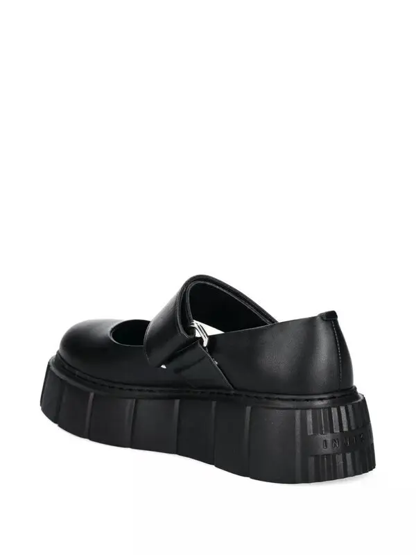 Inuikii Matilda Platform Mary Jane Shoes - Black