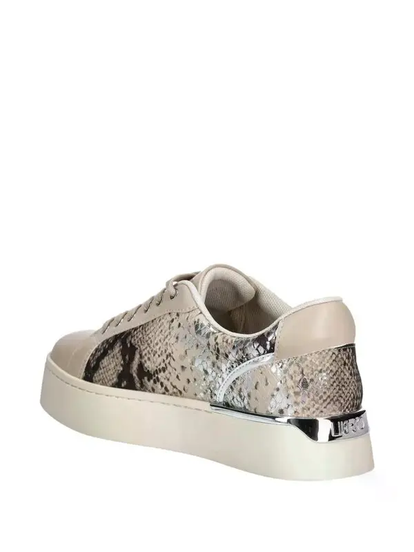 Liu Jo Snakeskin Panelled Sneakers
