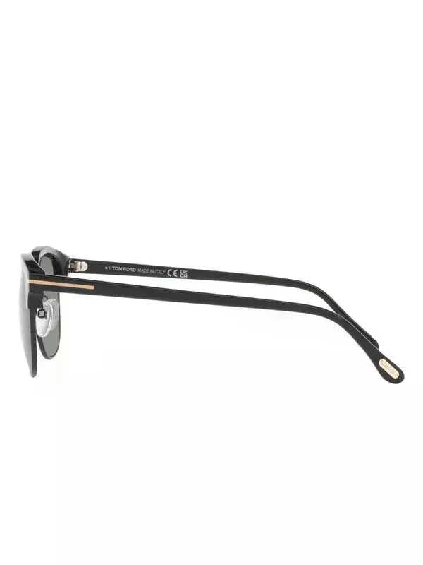 TOM FORD Henry Square-frame Sunglasses - Black