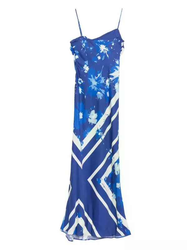 MSGM Printed Maxi Dress