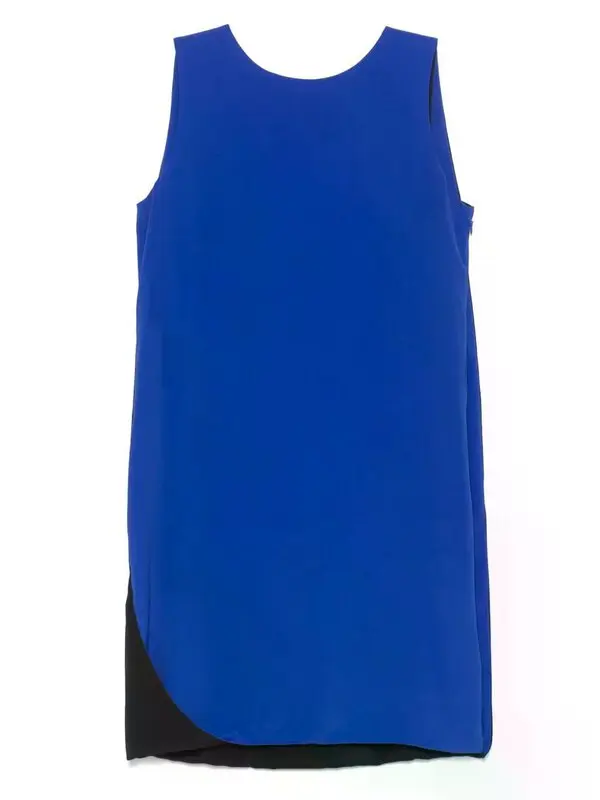 MSGM Bi-colour Mini Dress - Blue