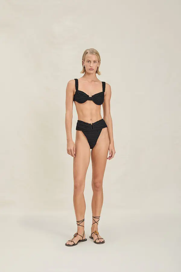 Devon Windsor Wynn Underwire Bikini Top - Black