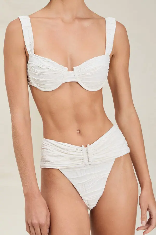 Devon Windsor Wynn Underwire Bikini Top - Natural