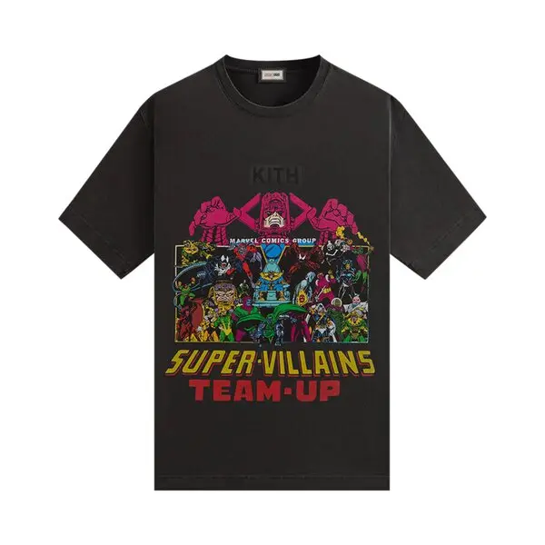 Kith X Marvel Team Up Vintage Tee