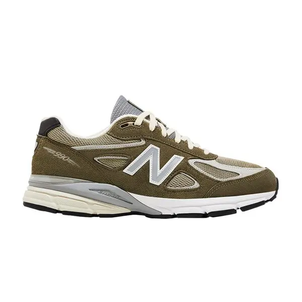 NEW BALANCE Aimé Leon Dore X 990v4 Made In Usa Sneakers - Green
