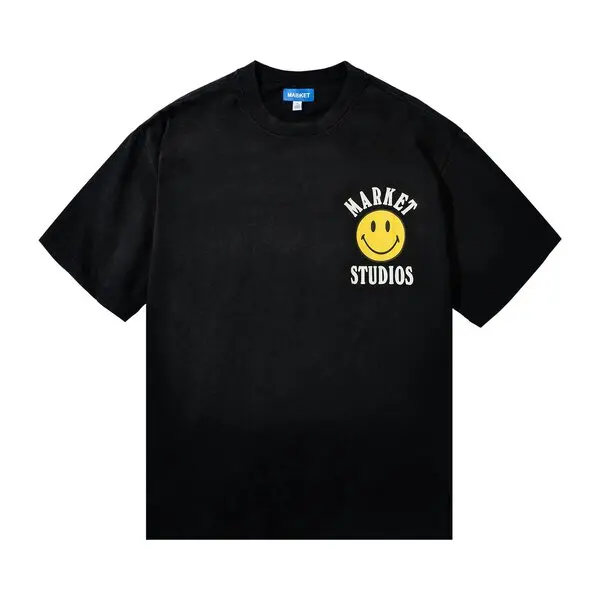 MARKET Smiley Lockup T-shirt - Black