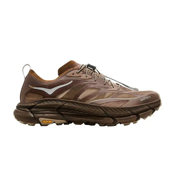 HOKA® Satisfy X Mafate Speed Lite Rubber Sneakers - Brown