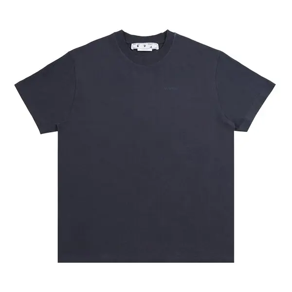Off-White Diag Tab Over Short-sleeve Tee 'outer Space