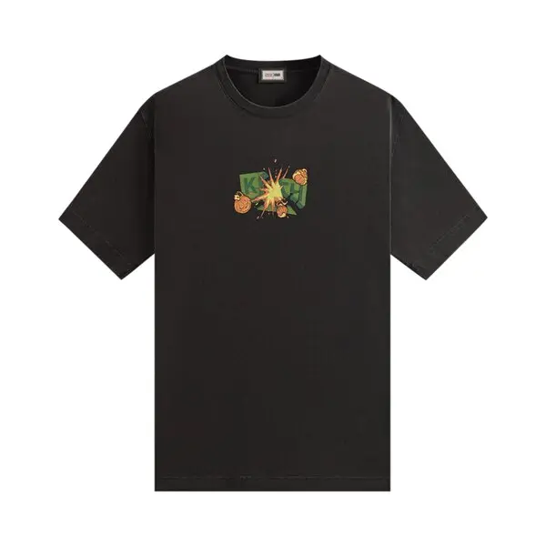Kith X Marvel Green Goblin Vintage Tee - Black