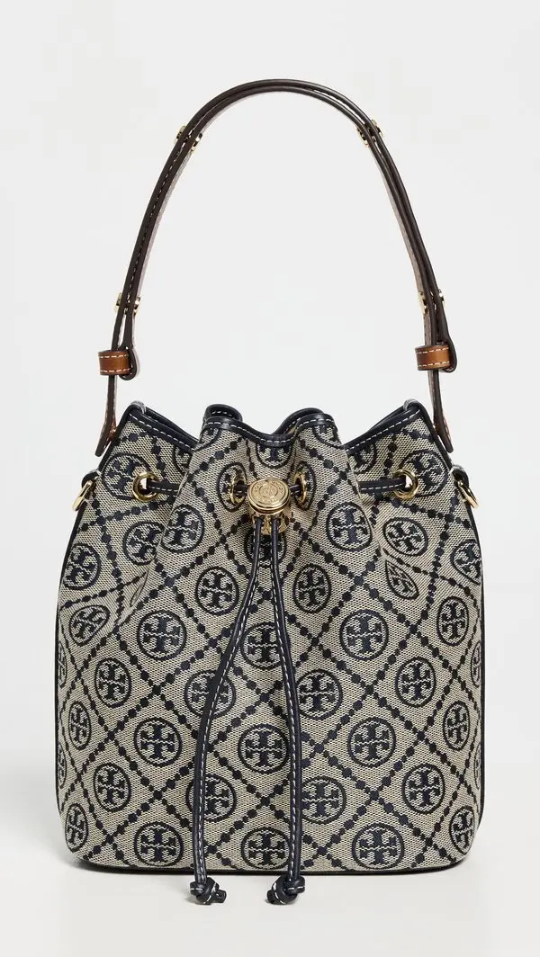Tory Burch T Monogram Bucket Bag