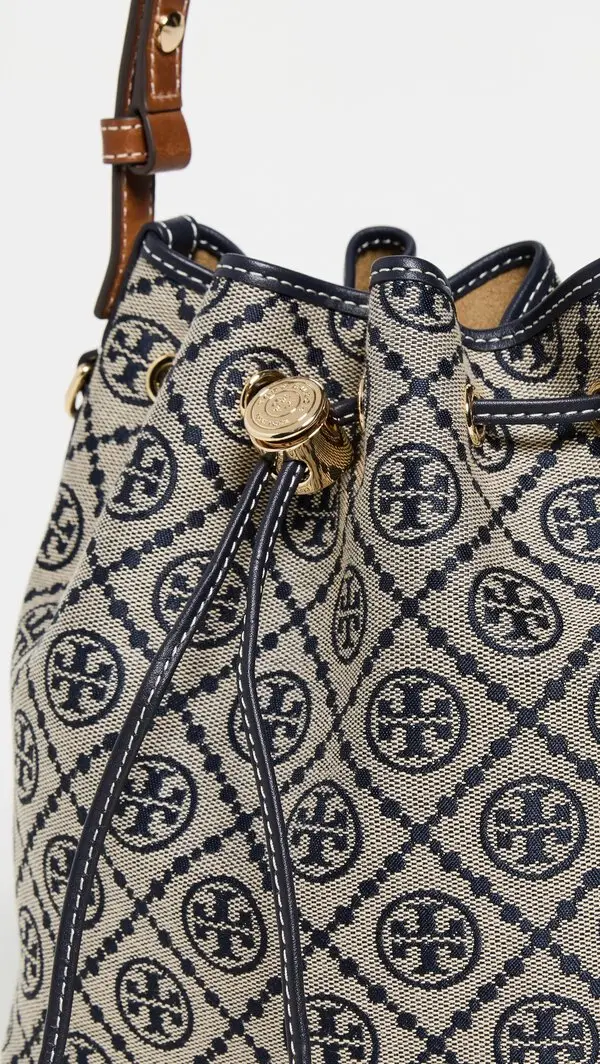 Tory Burch T Monogram Bucket Bag