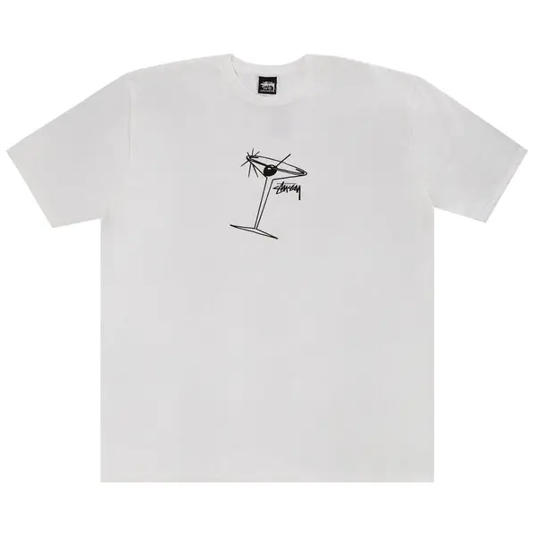 StÜssy Martini Tee - White