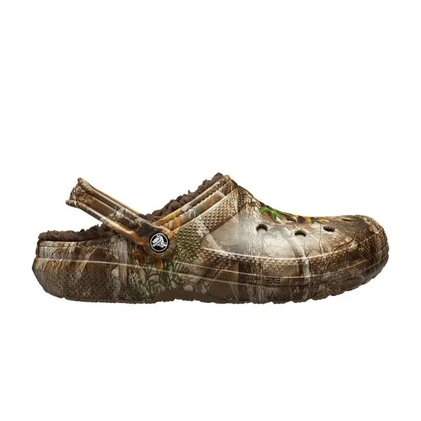 CROCS Realtree X Classic Lined Clog - Brown