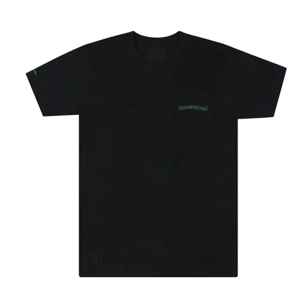 Chrome Hearts Multi Cross Pocket Tee /green - Black