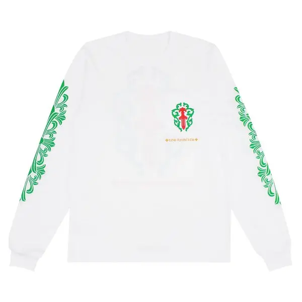 Chrome Hearts Los Angeles Exclusive Christmas Pocket Long-sleeve - White