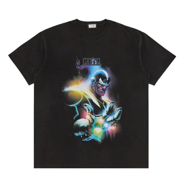 Kith X Marvel Mad Titan Vintage Tee - Black