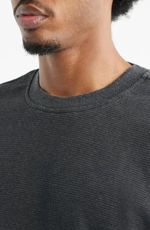 Bp. Oversize Waffle T-shirt - Black