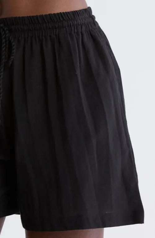 Nordstrom Drawstring Shorts - Black