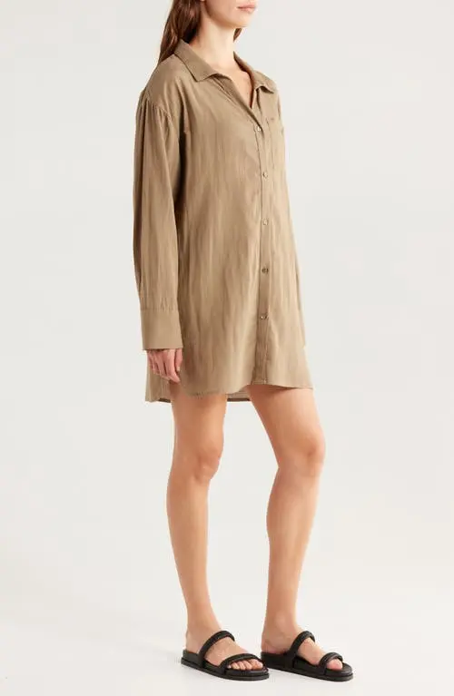 Nordstrom Oversized Cover-up Shirt