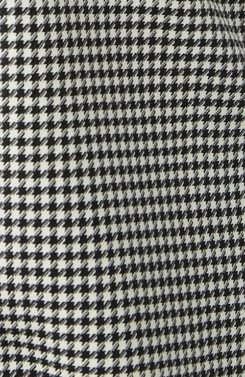 Marina Rinaldi Houndstooth Virgin Wool Twill Jacket